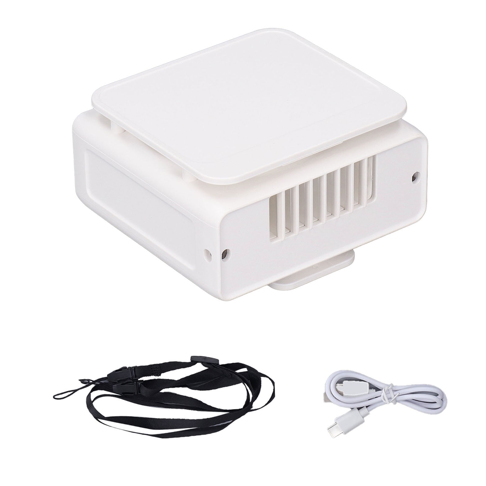 Mini Waist Fan Wind Speed Adjustable Low Noise 5000mAh Battery Portable ...