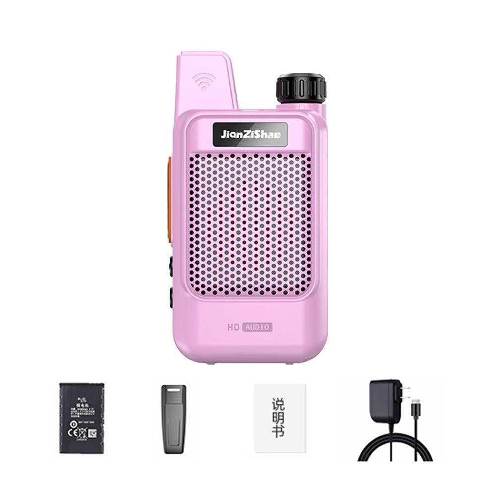 Mini Walkie Talkies, Rechargeable Two-Way Radios 16 Channels, 2W Output ...