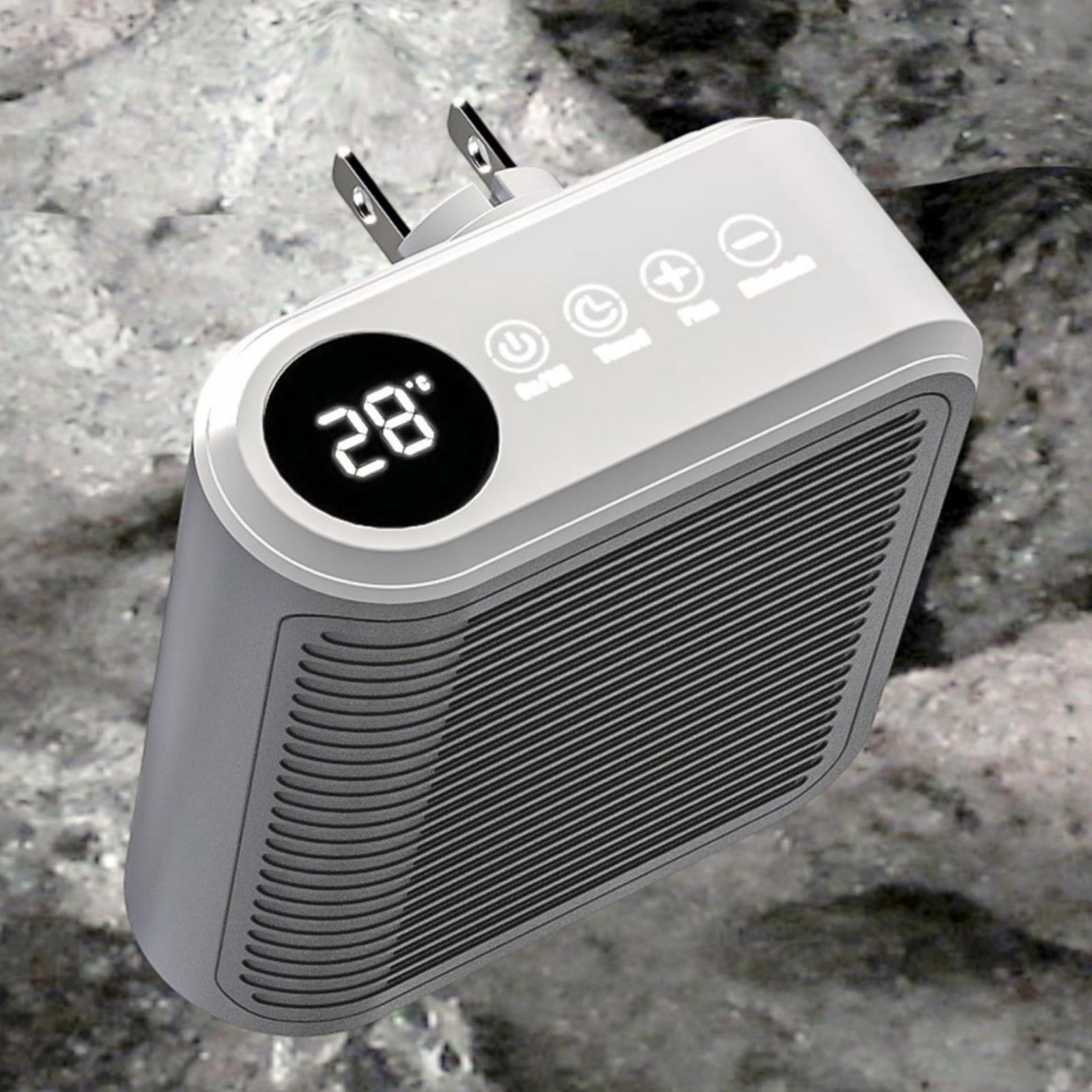 Mini Wall-Mounted Heater - Energy-Efficient, Space-Saving with Timer ...