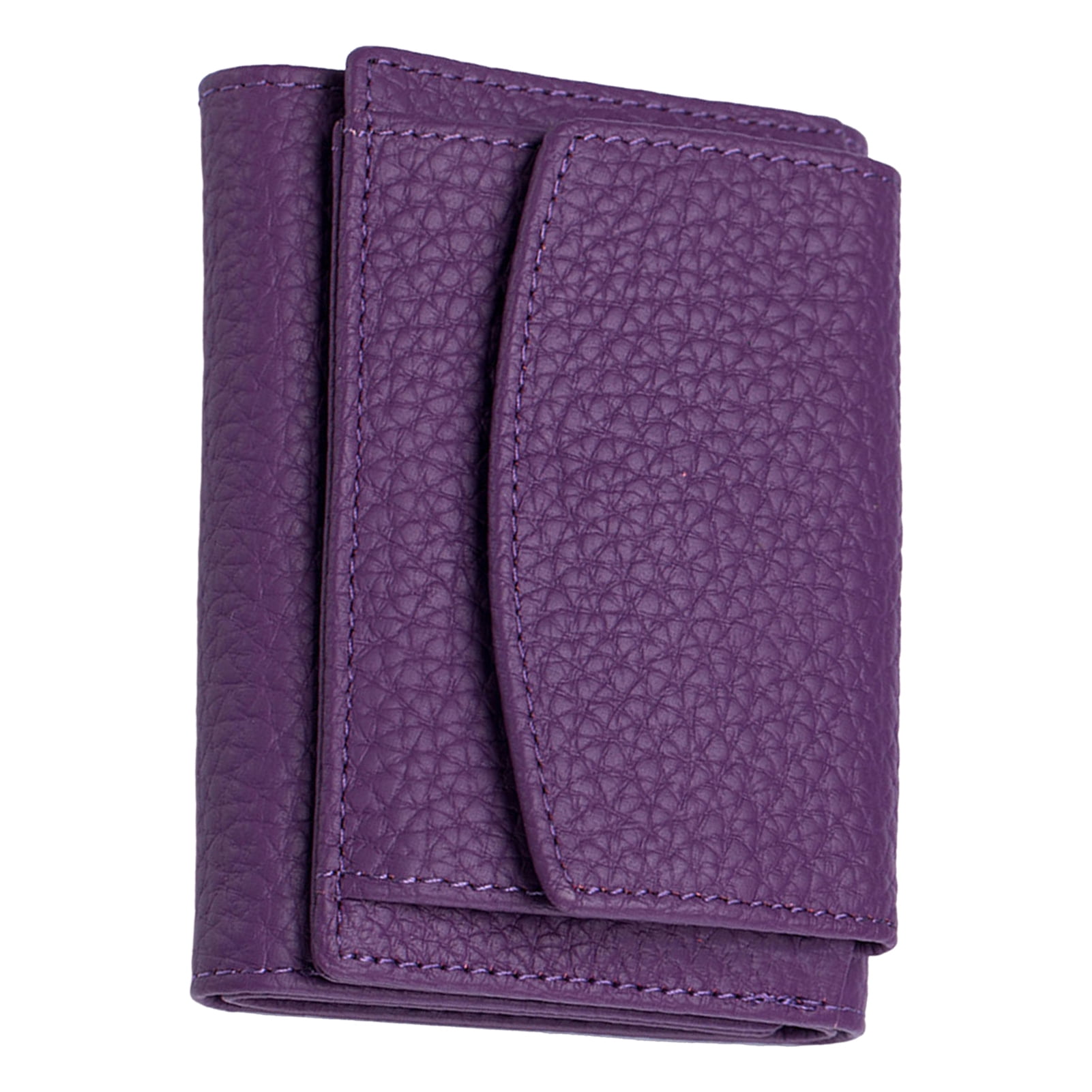 Mini Wallet Faux Leather Coin Purse RFID Blocking Card Holder Firm ...