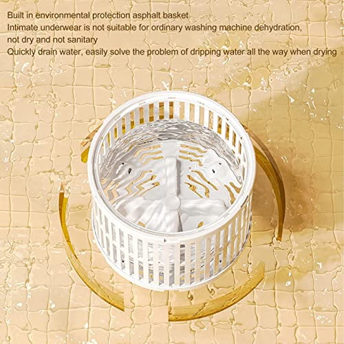 Mini Washing Machine, 4.5L Portable Compact Washer 10 Minutes Automatic ...