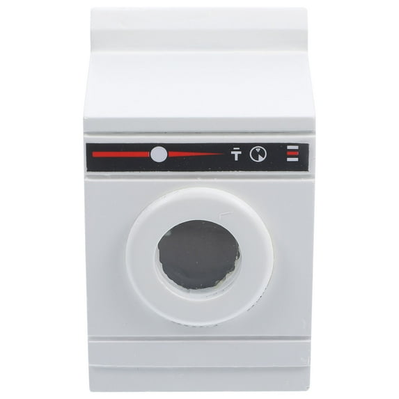 Mini Washing Machine Fake Adorable Washer Model Ornament Toy Room ...