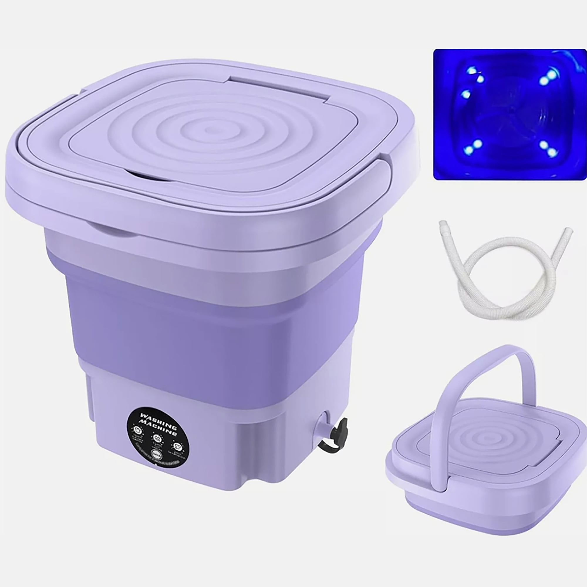 Mini Washing Machine Dormitory Home Folding Portable Sterilization ...