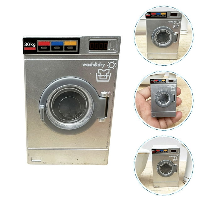 FRCOLOR Mini Washing Machine Model Mini House Furniture 1 Set Desktop ...