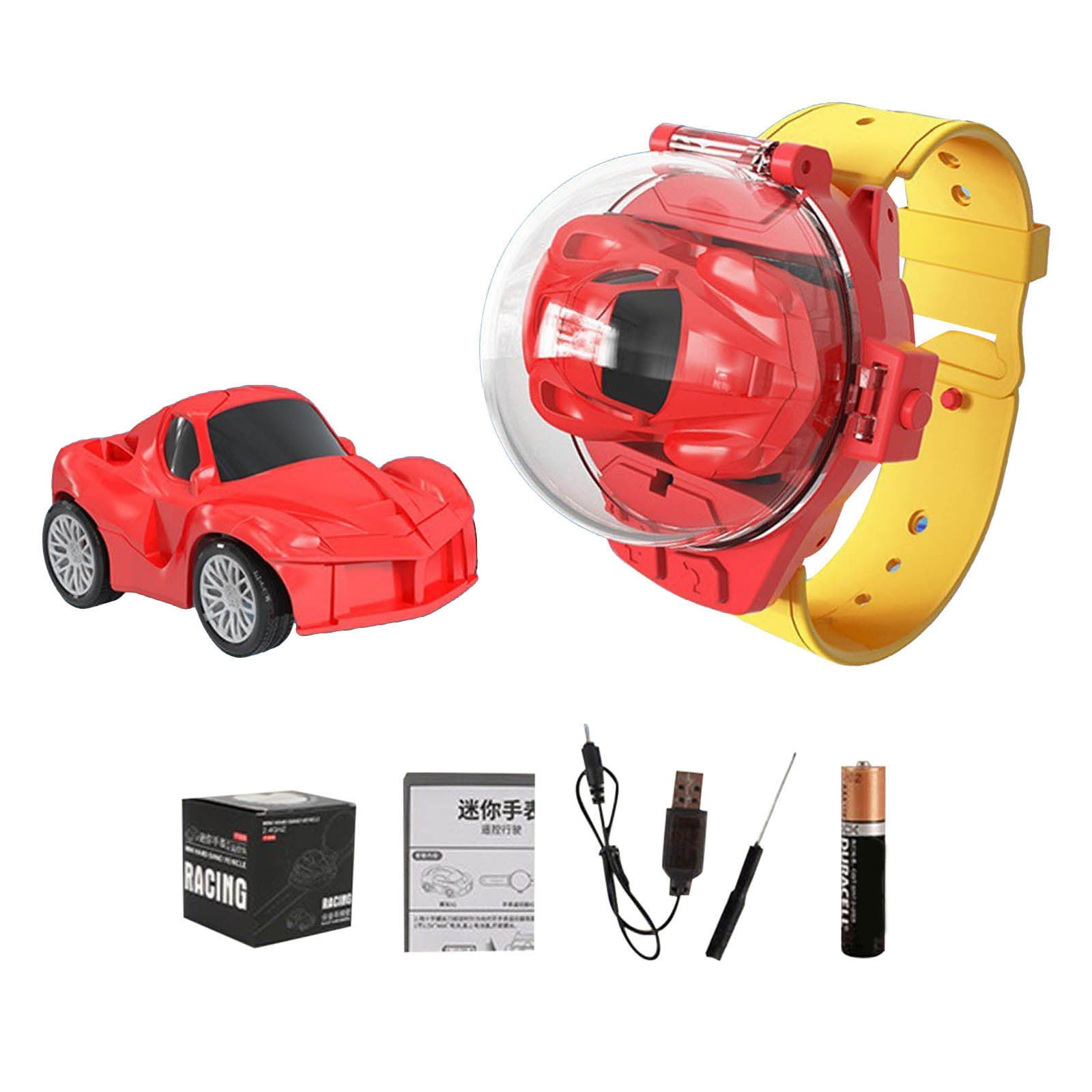 Mini Watch Remote Control Car Toy for Kids,2.4 Racing Watch Cars Toys ...