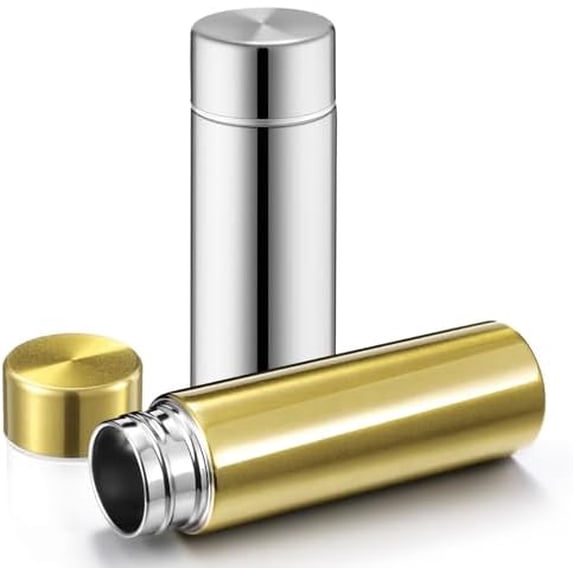 Mini Water Bottles 4.4 oz Cute Small Insulated Stainless Steel Purse ...