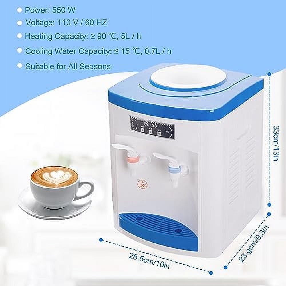 Mini Water Cooler Dispenser Countertop Top Loading Water Dispenser for ...