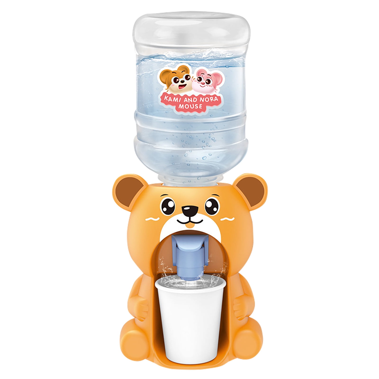 Mini Water Dispenser for Kids Cartoon Kids Water Machine Drinking Water ...
