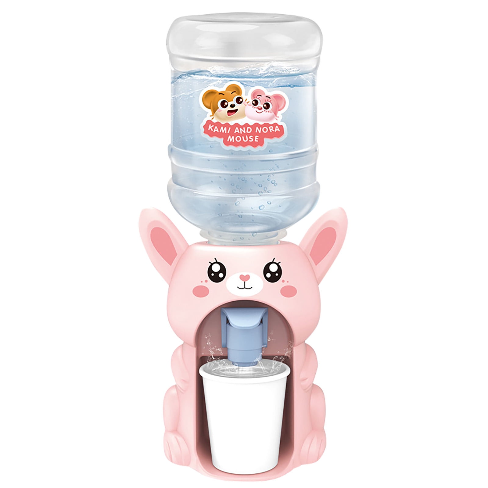 Mini Water Dispenser for Kids Cartoon Kids Water Machine Drinking Water ...