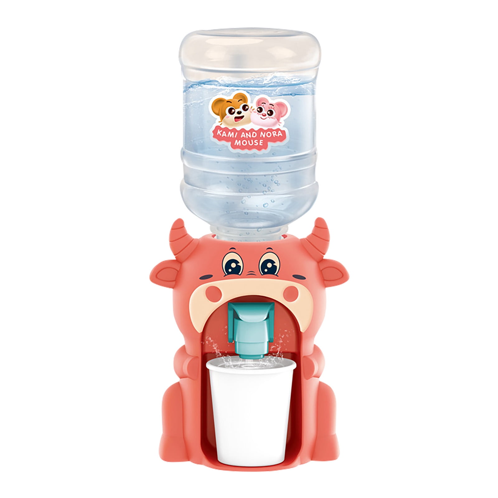 Mini Water Dispenser for Kids Cartoon Kids Water Machine Drinking Water ...