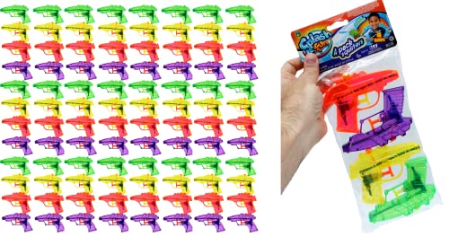 Mini Water Guns (24 Pack) - Small Water Guns for Kids. Outdoor Play ...