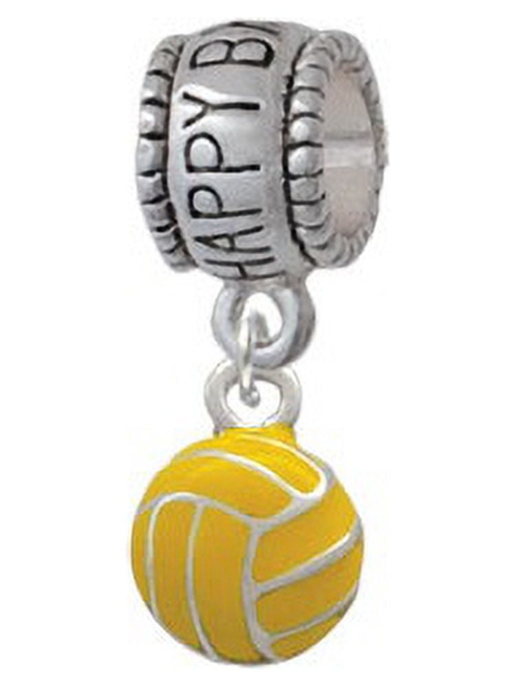 Mini Water Polo Ball - Happy Birthday Charm Bead - Walmart.com