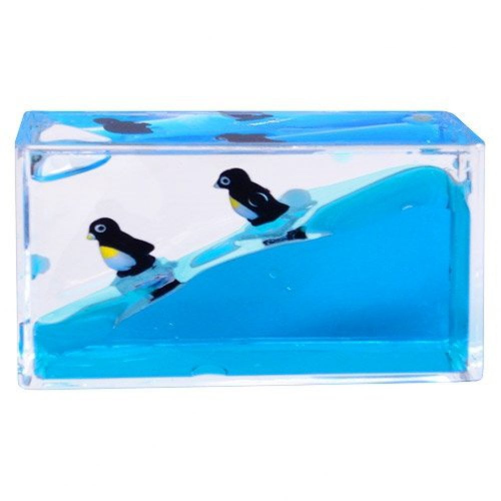 Mini Wave Liquid Paperweight (Penguin) - Walmart.com