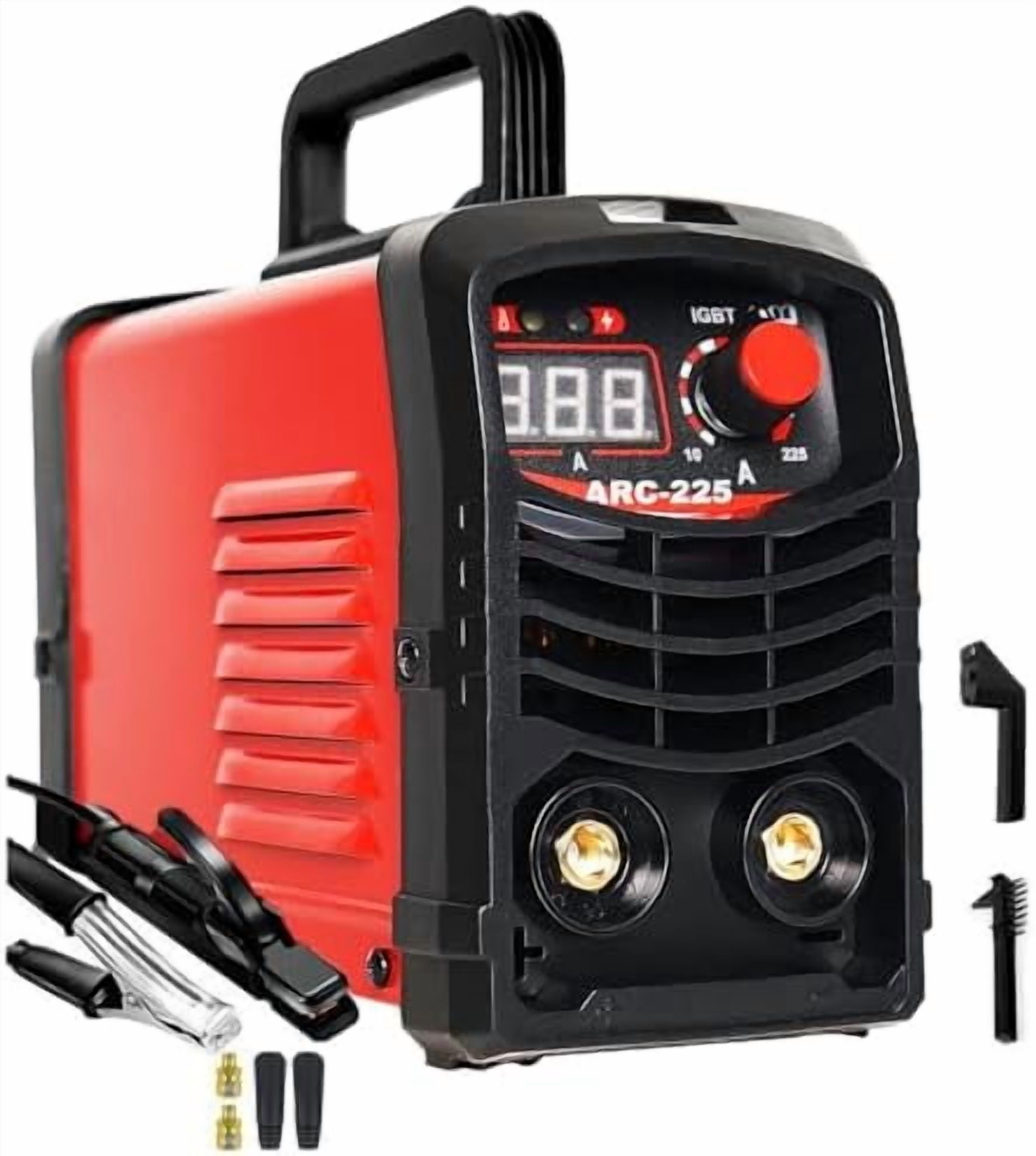 Mini Welding Machine 110V, 225A Stick ARC Welder Machine IGBT Digital ...