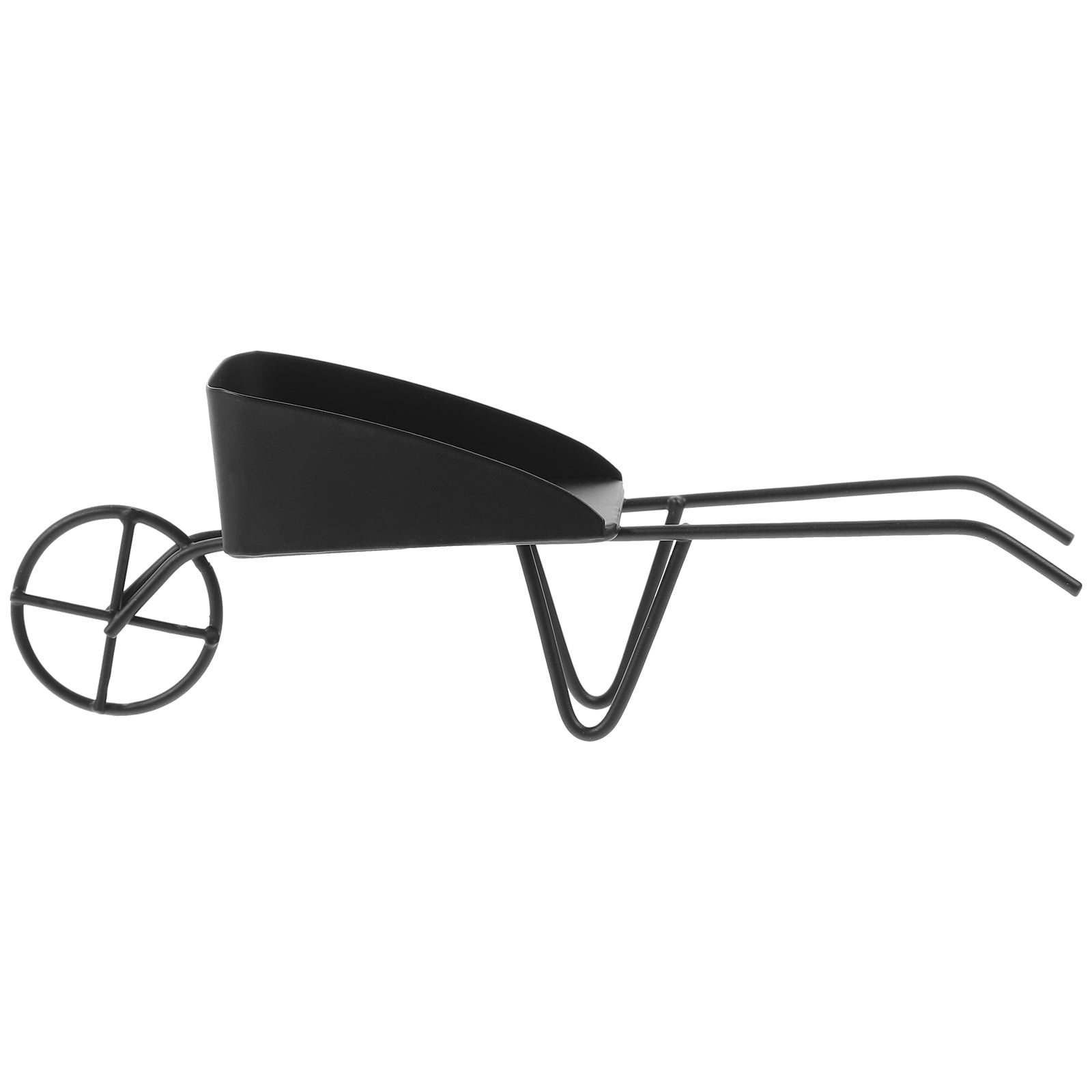 Mini Wheelbarrows Dolls House Metal Dollhouse Bales Kit Black - Walmart.com