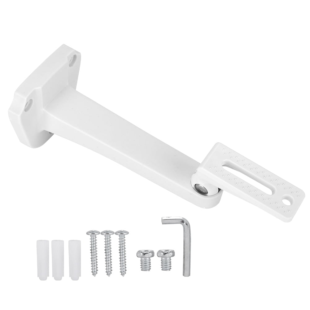 Mini White Wall Mount Camera Bracket Stand Surveillance Security Cam ...