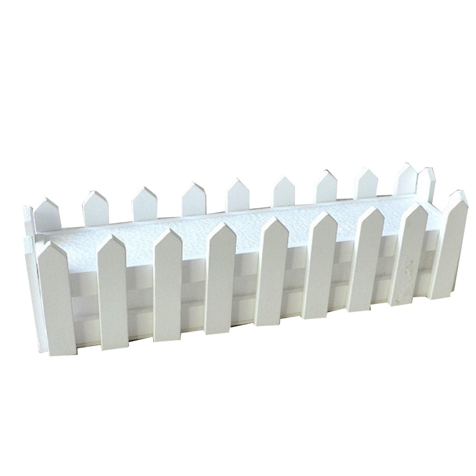 Mini White Wooden Fence (30Cm) Eguiwyn The Mini Fence Suitable For ...