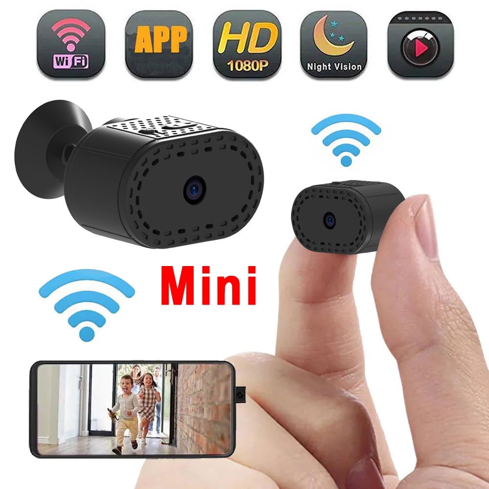 Mini WiFi Surveillance Camera, HD 1080p, With Night Vision And Motion ...