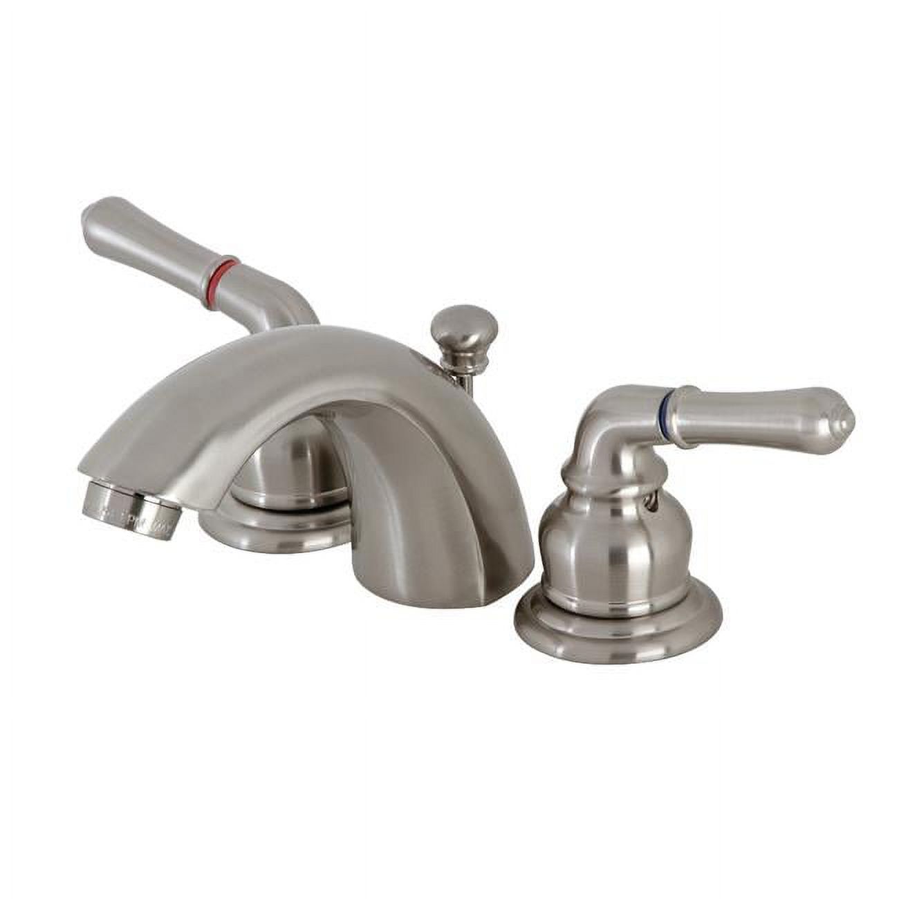 Mini-Widespread Bathroom Faucet, Brushed Nickel - Walmart.com