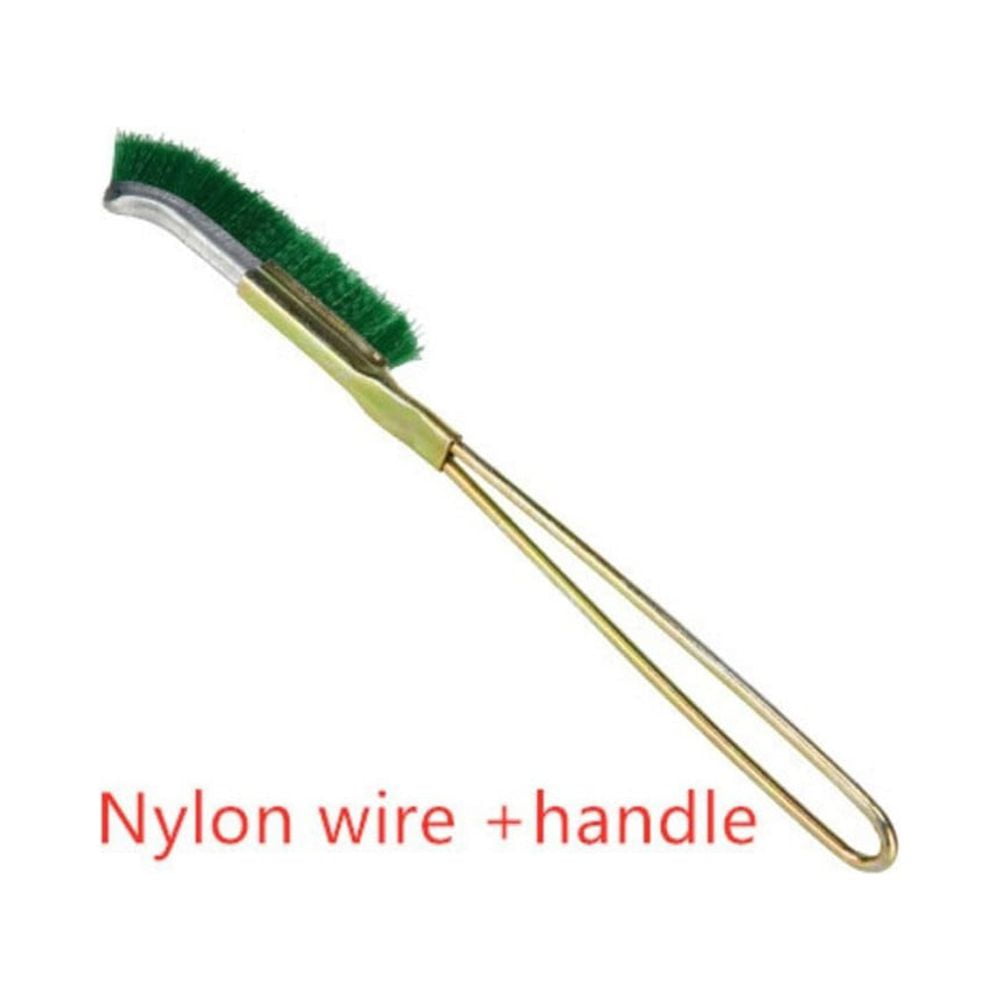 Mini Wire Brush Set for Rust Removal and Cleaning - Brass, Nylon ...