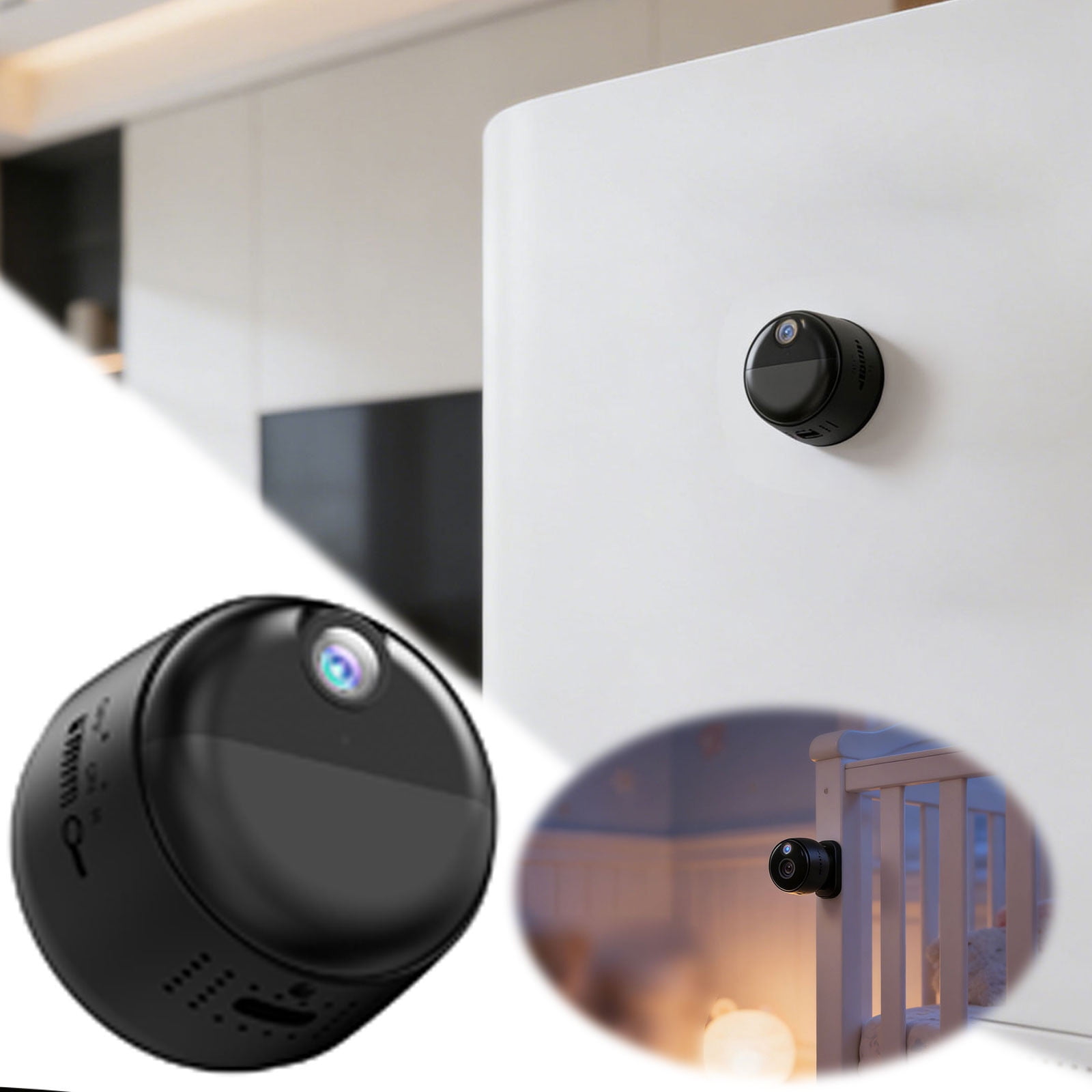 Mini Wireless 2MP Real Pixel (3MP Interpolation) 1200mAh Battery Low ...