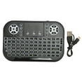 Mini Wireless Bluetooth Keyboard With Touchpad Support 2 4ghz Rf Multi Touch Rechargeable