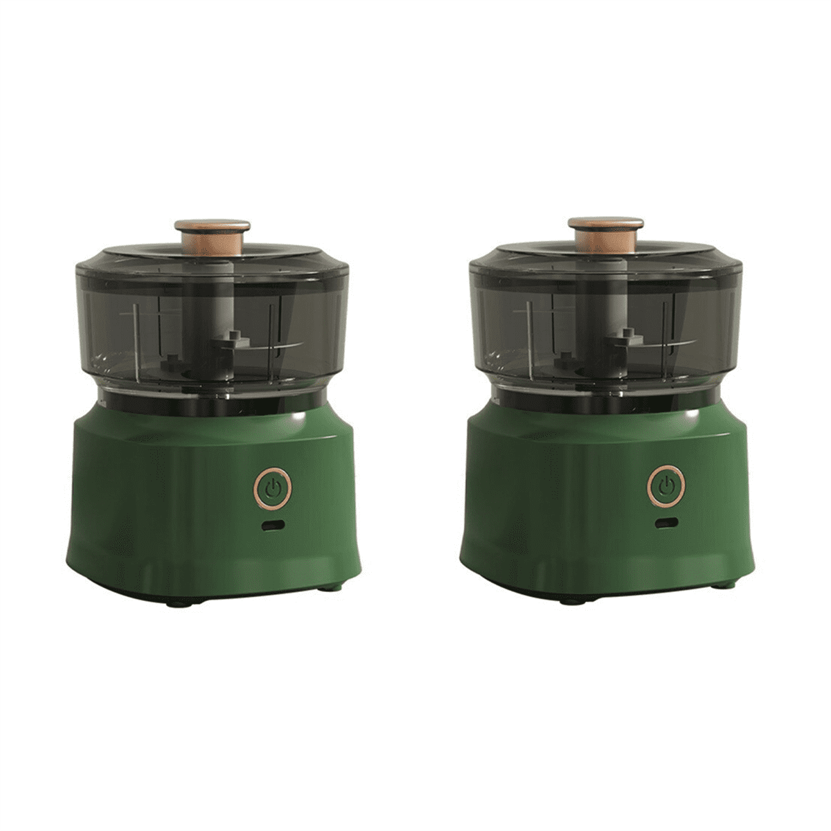 Mini Wireless Electric Garlic Press Dual-Purpose Kitchen Food Grinder ...