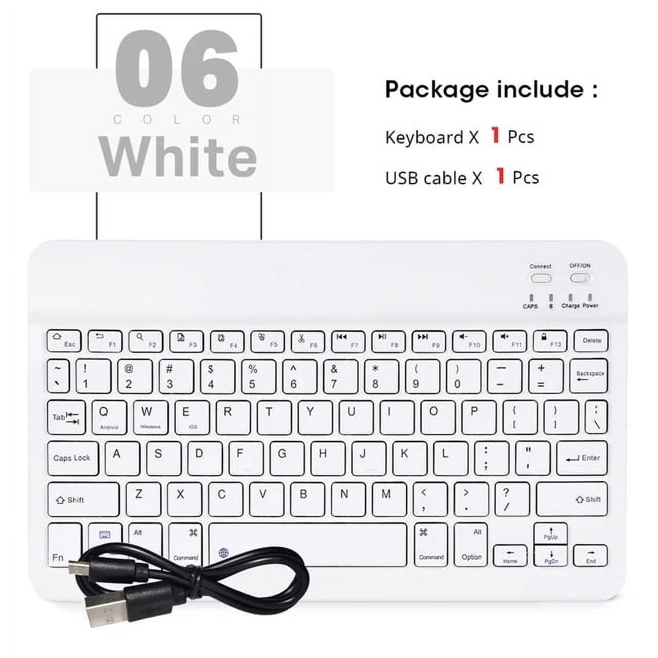 Mini Wireless Keyboard Bluetooth Keyboard Phone Tablet Portable ...