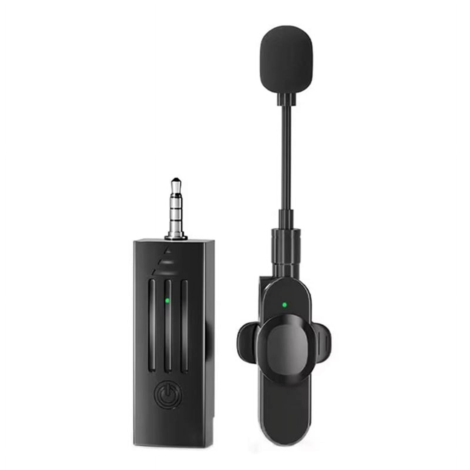 Mini Wireless Microphone 3.5mm Bluetooth Speaker Collar Microphone ...