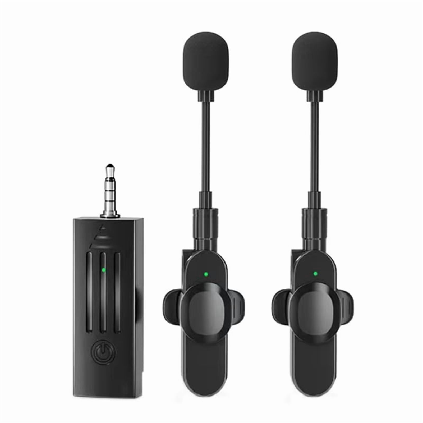 Mini Wireless Microphone 3.5mm Bluetooth Speaker Collar Microphone ...