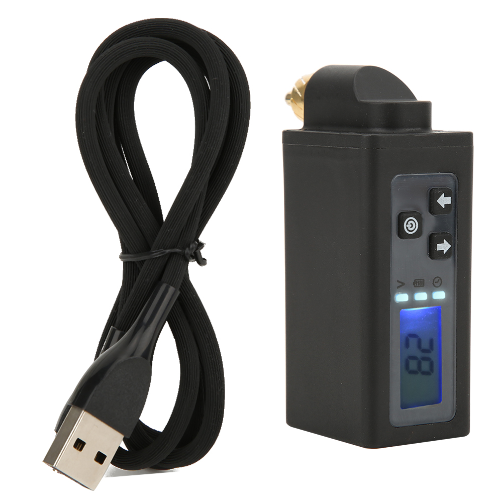 Mini Wireless Power Supply LED Display Portable 2000mAh Li Ion Battery ...