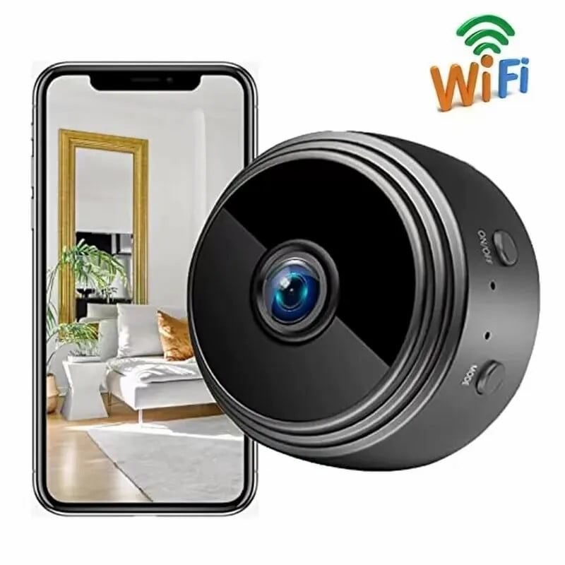 Home Security Camera Wireless WIFI Mini Indoor Surveillance Camera with Night Vision - Walmart.com
