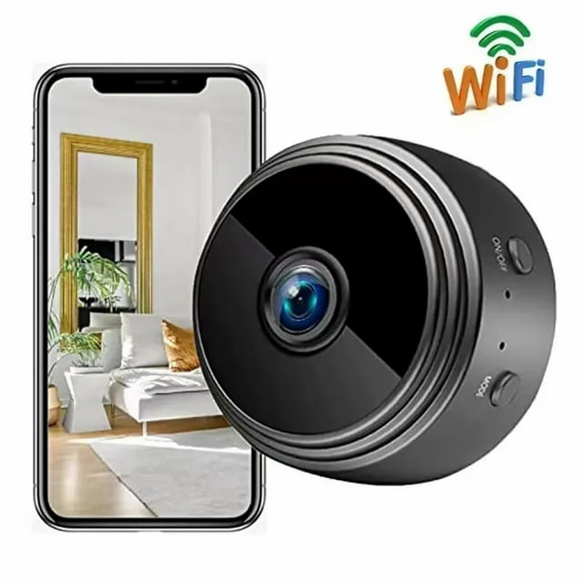Home Security Camera Wireless WIFI Mini Indoor Surveillance Camera with ...