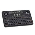 Mini Wireless TV Keyboard and Touchpad Mouse Combo with LED Backlit, 2 ...