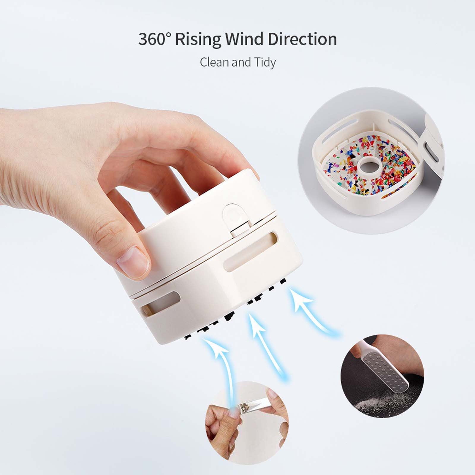 Mini Wireless Vacuum, Powerful Handheld Cleaner, Compact Portable ...