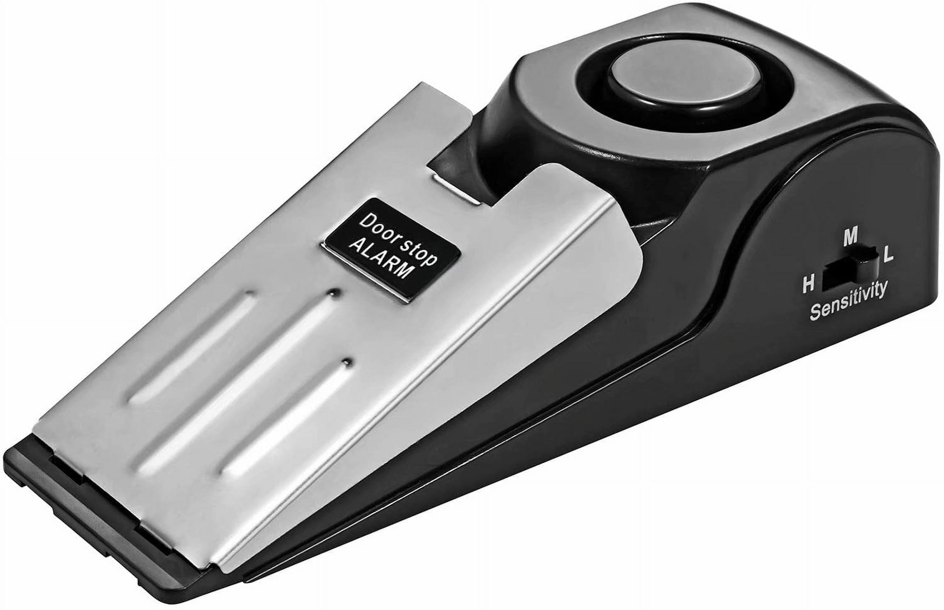 Mini Wireless Vibration Triggered Wedge Shaped Door Stopper Alert Home ...