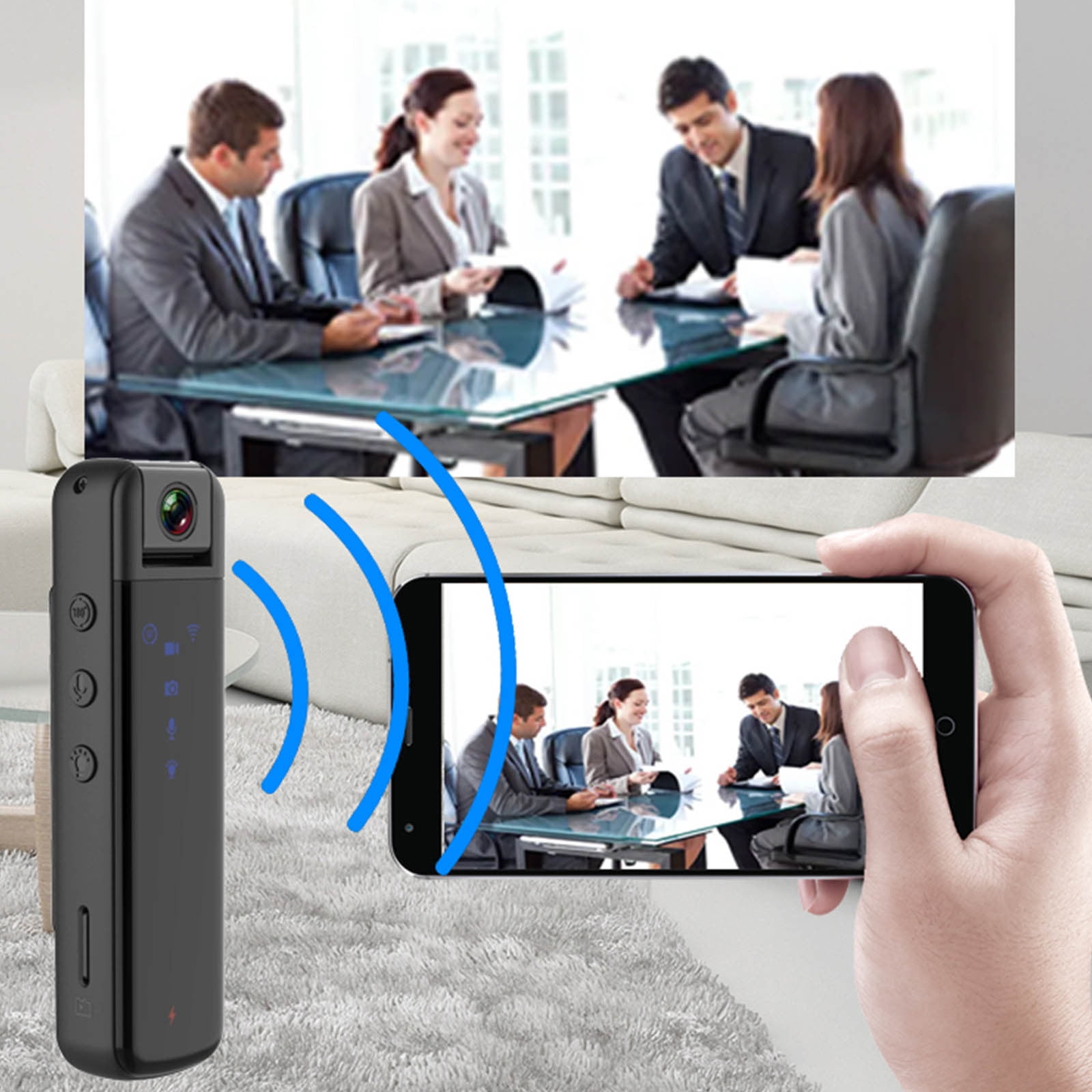 Security Camera, 2025 New Cs05 Mini 1080p Hd Wireless Video Camera ...