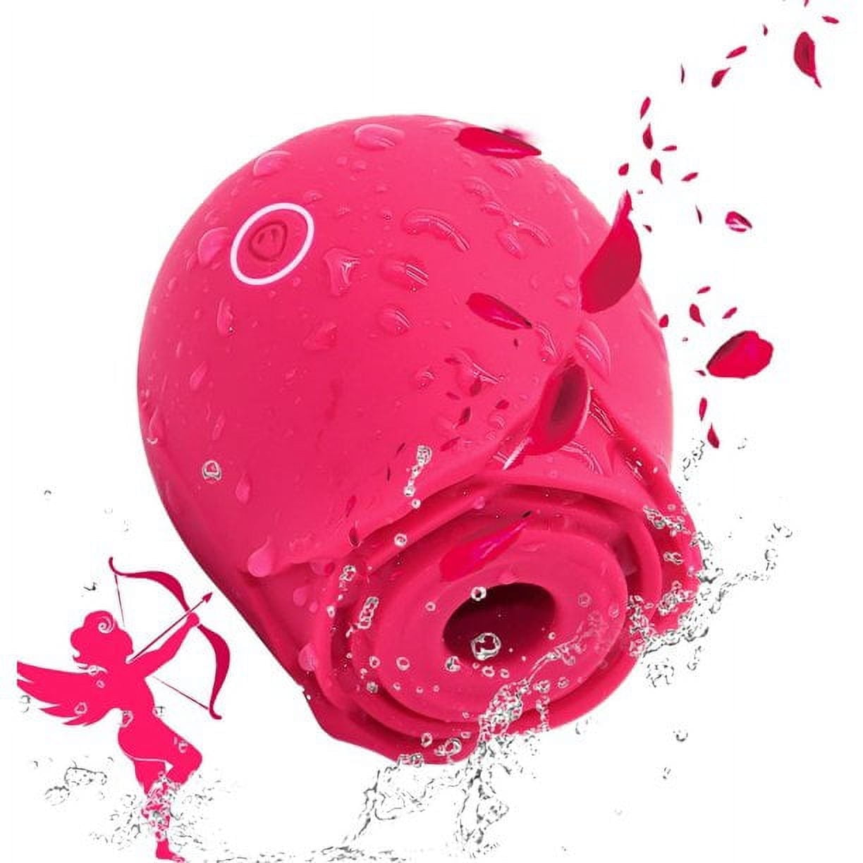 Mini Women Rose Sex Toy Portable Roses Toy With Washable And