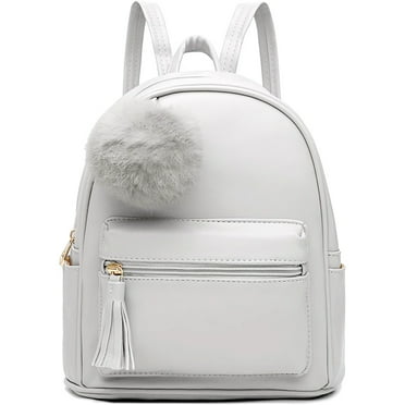 Pink Strawberry Faux Leather Mini Backpack Crossbody Bag with ...