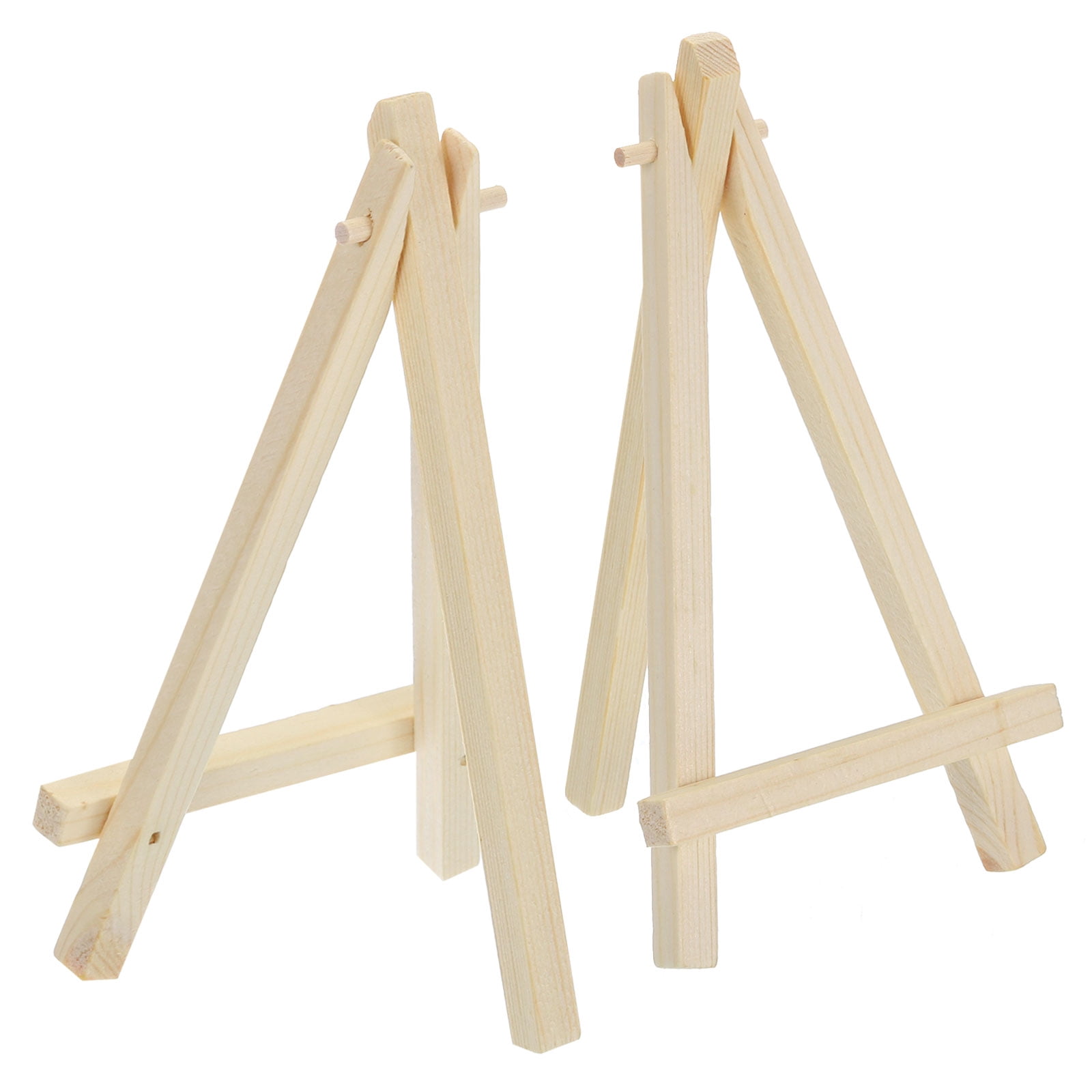 Mini Wood Display Easel Small Tripod Tabletop Stand Display Holder, 8 ...