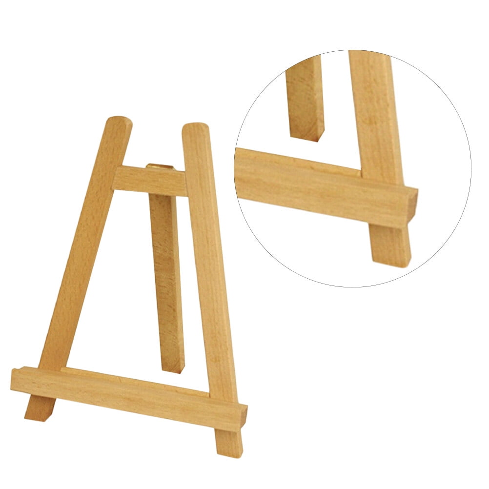 Mini Wood Easel Stand Photo Tripod Beginning Artist Firm Standing ...