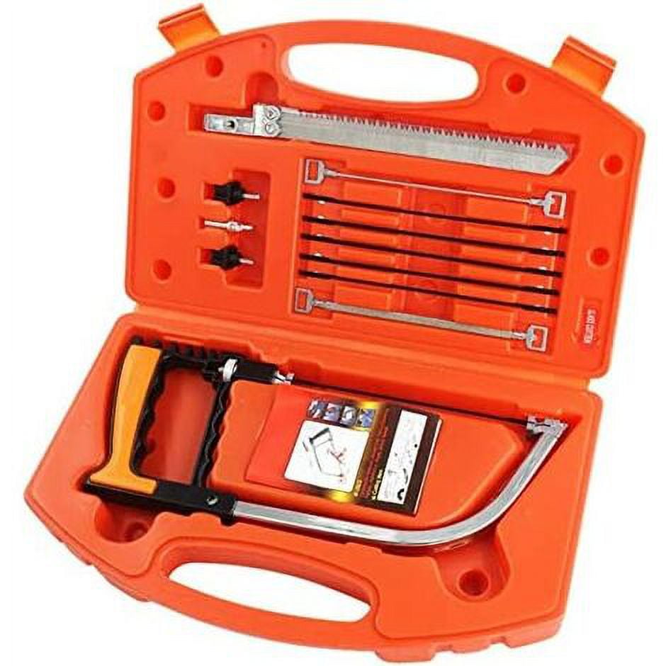 Mini Wood Hand Saw Set, with 8 HSS Various Handsaw Blades, Adjustable ...