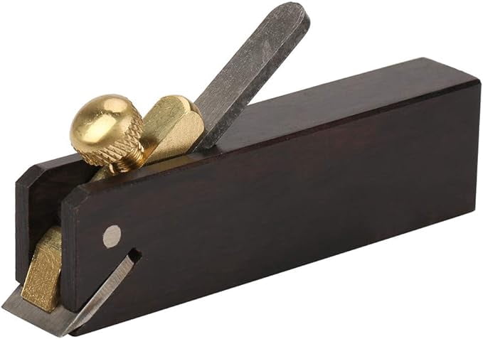 Mini Wood Planer, Ebony Woodworking Hand Plane, Mini DIY Cable Line ...
