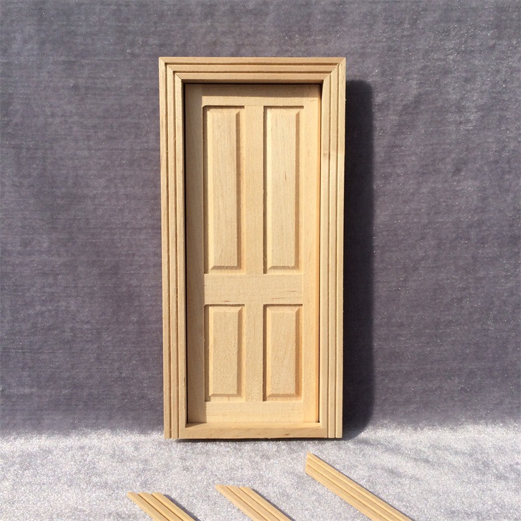 Mini Wooden Door Mini Wooden Door Bright Color Vivid Details Smoother ...