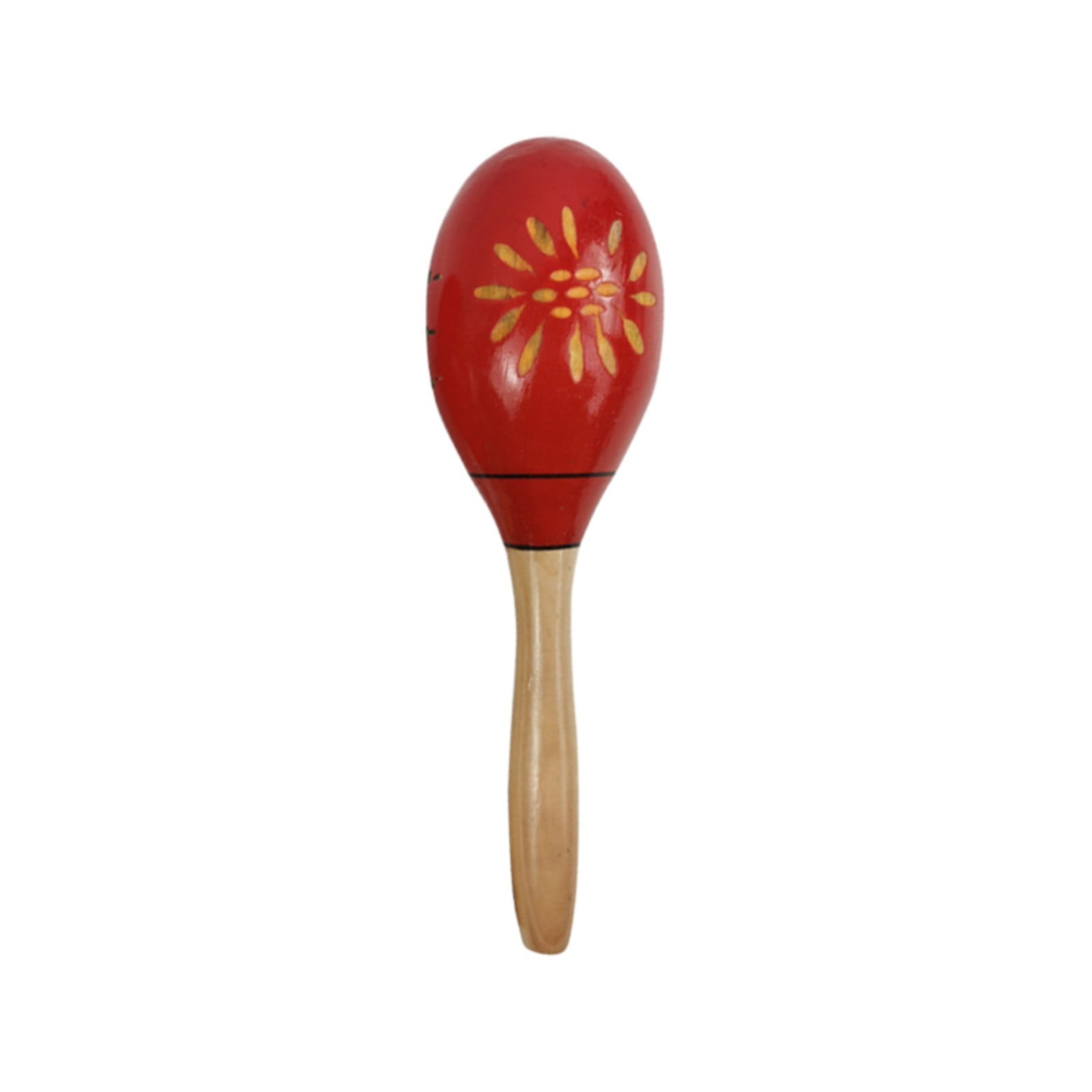 Mini Wooden Maracas Rattles Egg Shaker, Kid Baby Shaker Sand Hammer Toy ...