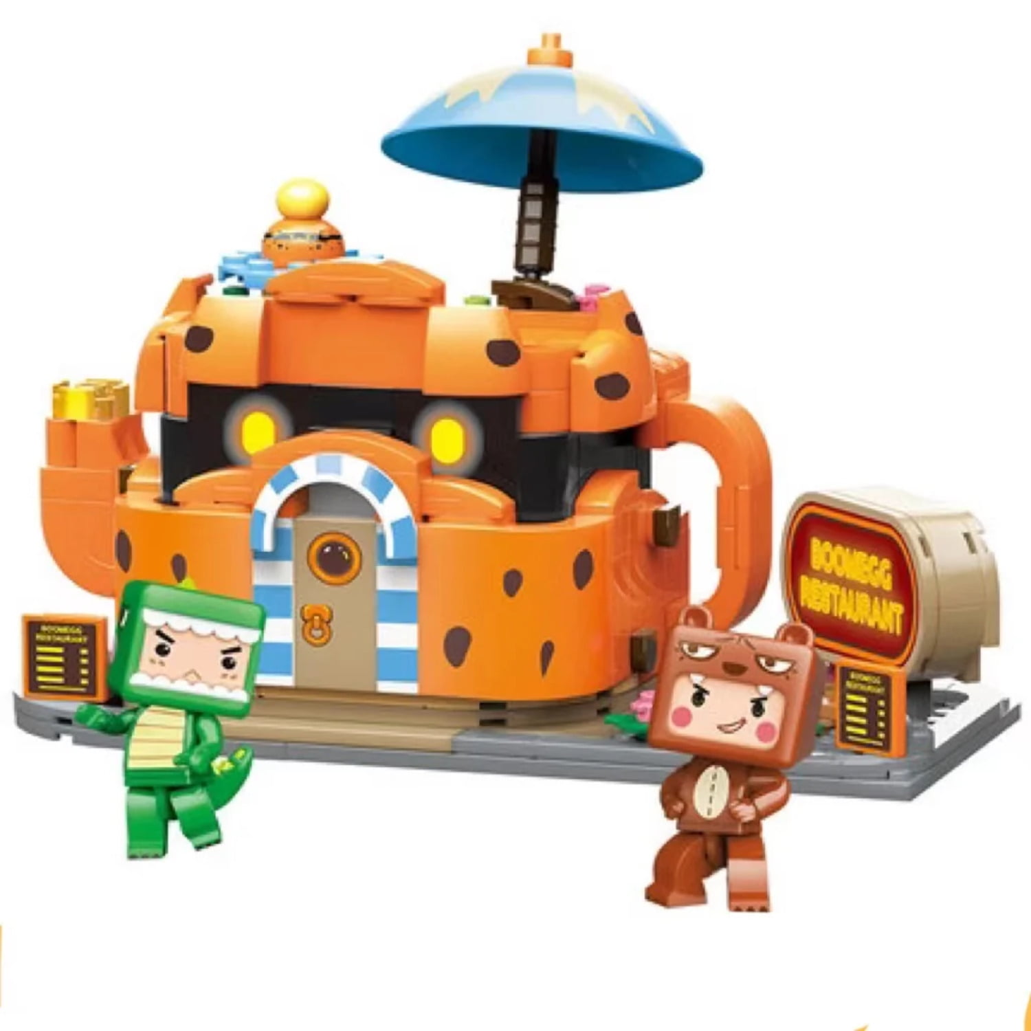 Mini World Building Blocks Assemble Model Street View Set Toys ...