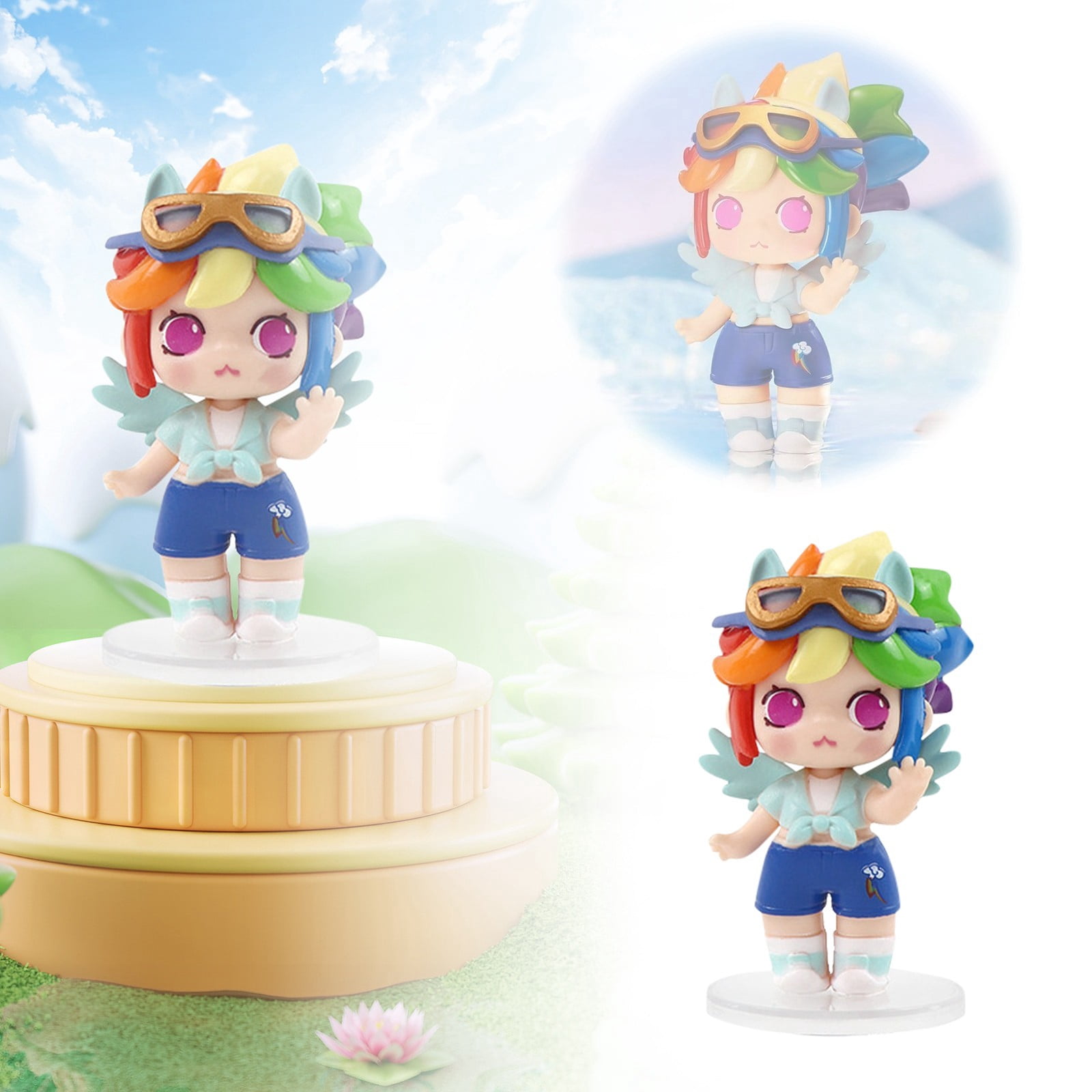 Mini World Girl Group Blind Collectible Toy Trendy Universe Skin Cards ...