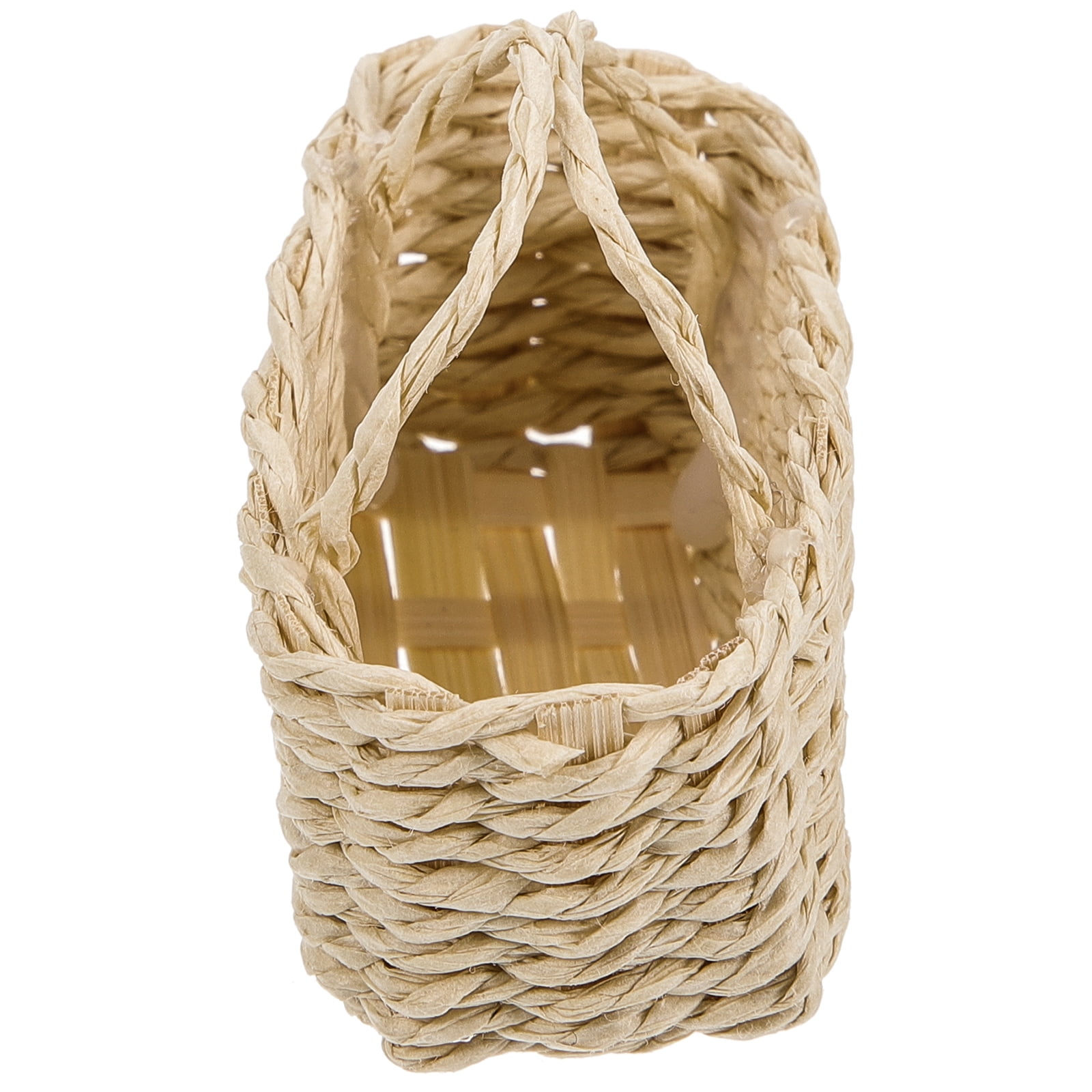Mini Woven Basket Miniature Storage Basket Tiny House Decorative ...