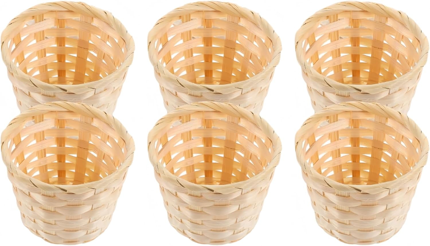 Mini Woven Wicker Baskets: Woven Basket, Mini Easter Basket, Miniature ...