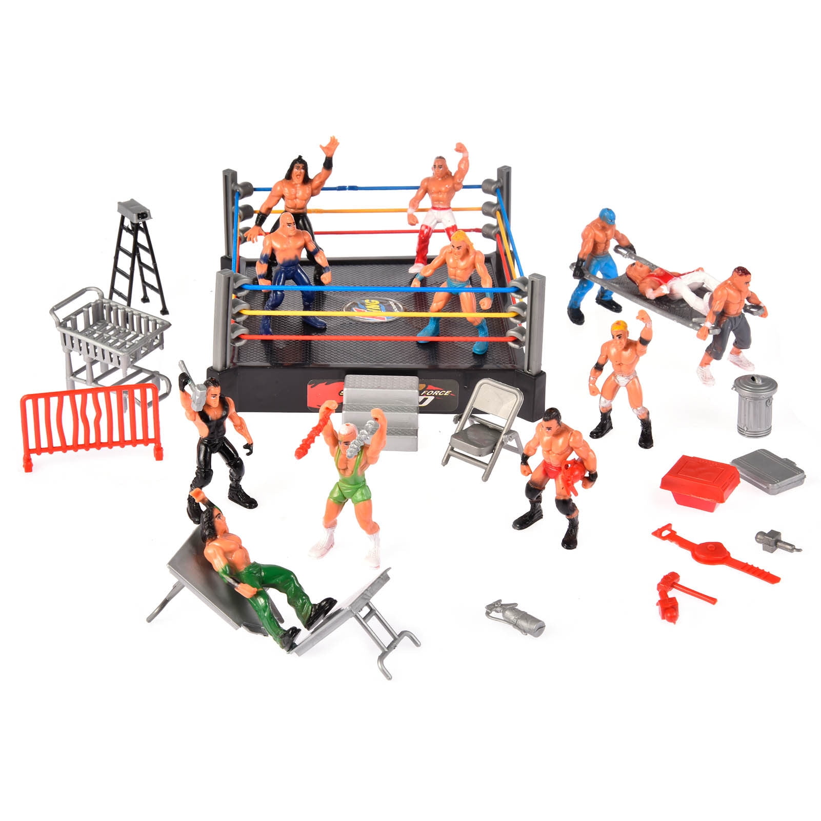 Mini Wrestling Toys | Wrestling Toy Set Figure Playset | Wrestlers ...